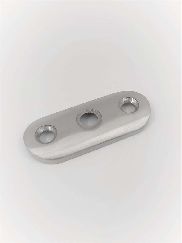 (Code: HB-R) Round Craddle for Handrail Curved Pin - The One Glass ...