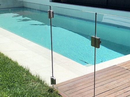 (Code: FP12PG-) 12mm Pool Gate Panel with Polaris Hinge Cut-out (1170mm ...