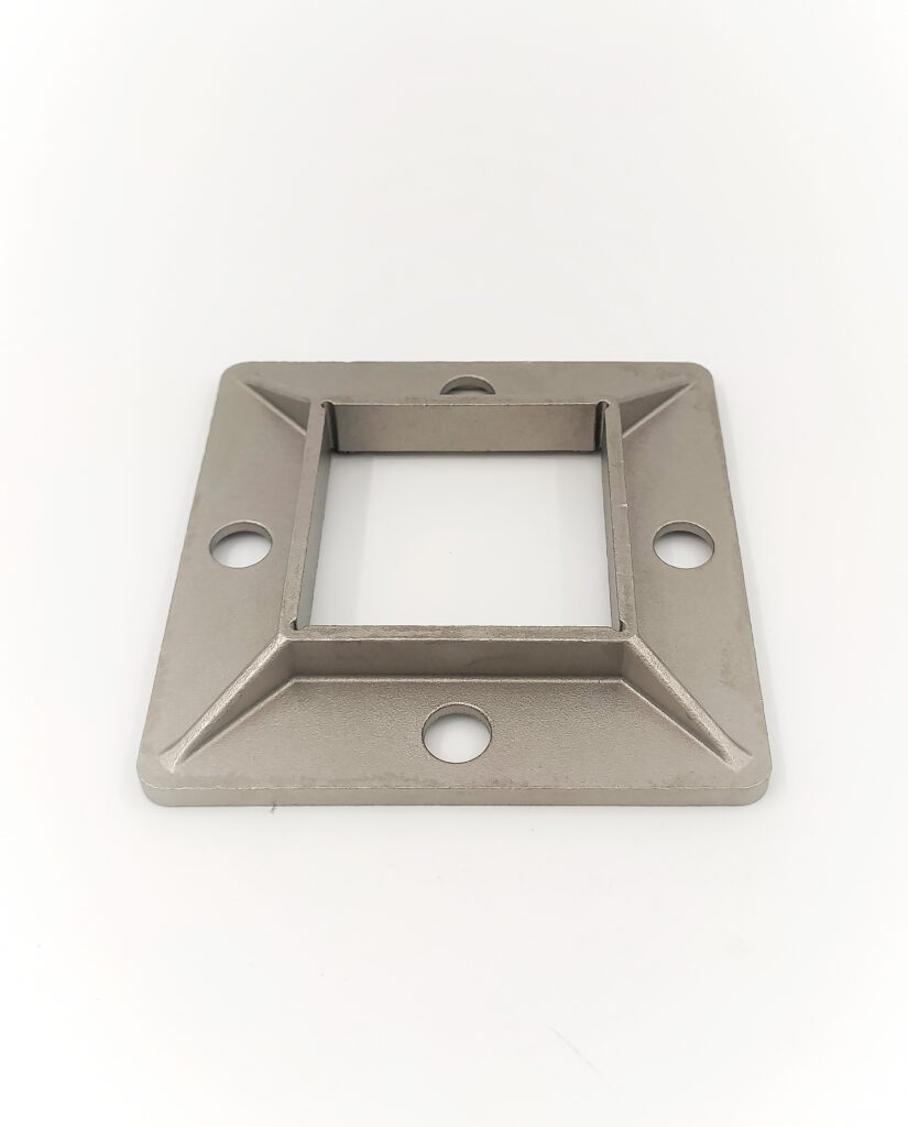 (Code: SP-FP) 50mm*50mm Square Post Base Plate - The One Glass & Hardware